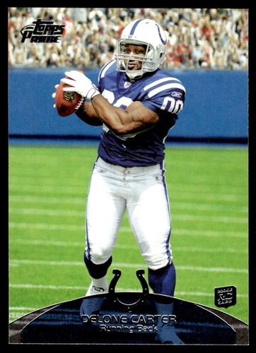 2011 Topps Prime Delone Carter RC Indianapolis Colts #14 | eBay