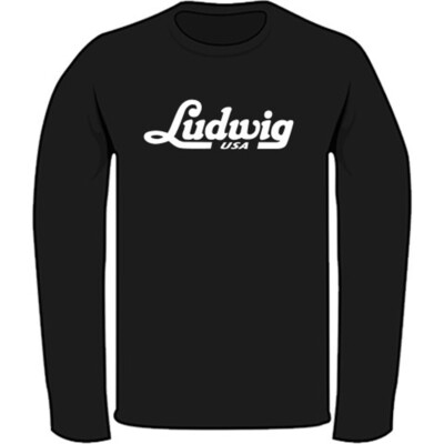 Ludwig Drums Men's Black Size S-2XL | eBay