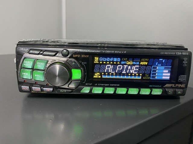 Alpine CDA-9813 CD Player In Dash Receiver for sale online | eBay