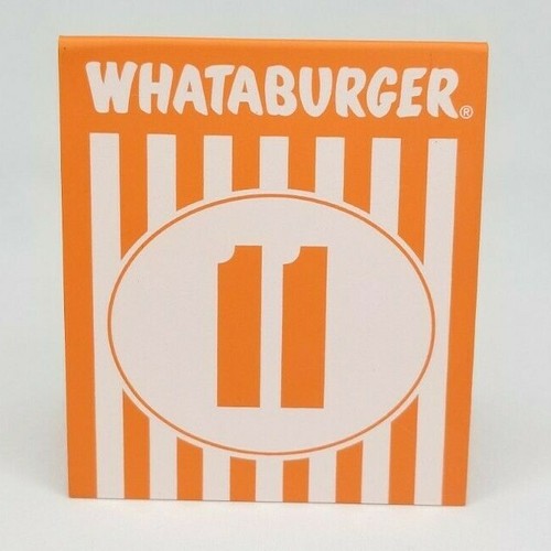 Individual WHATABURGER Restaurant Table Tent Numbers - Discontinued ...
