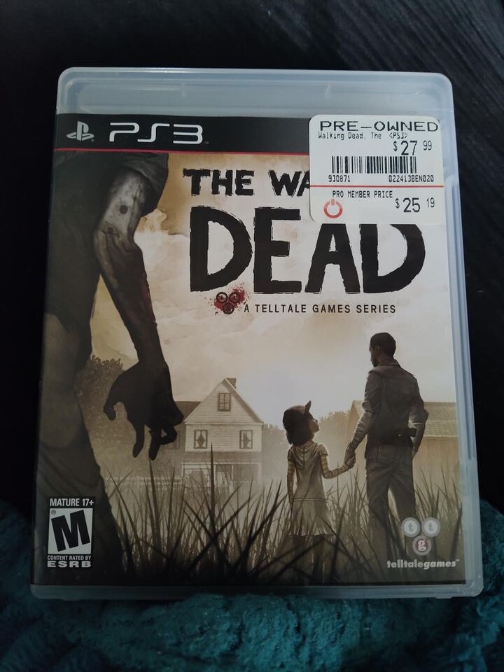 The walking dead telltale game video ps3 | eBay