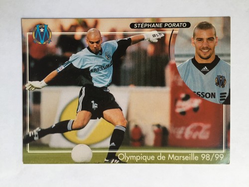 Autogramm STÉPHANE PORATO-Olympique Marseille-NS FRANKREICH-Ex.Monaco ...