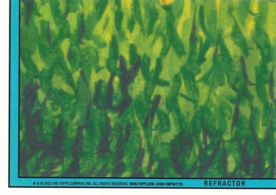 247B RUSTIN' JUSTIN 2023 GPK Garbage Pail Kids Chrome Series 6 ...