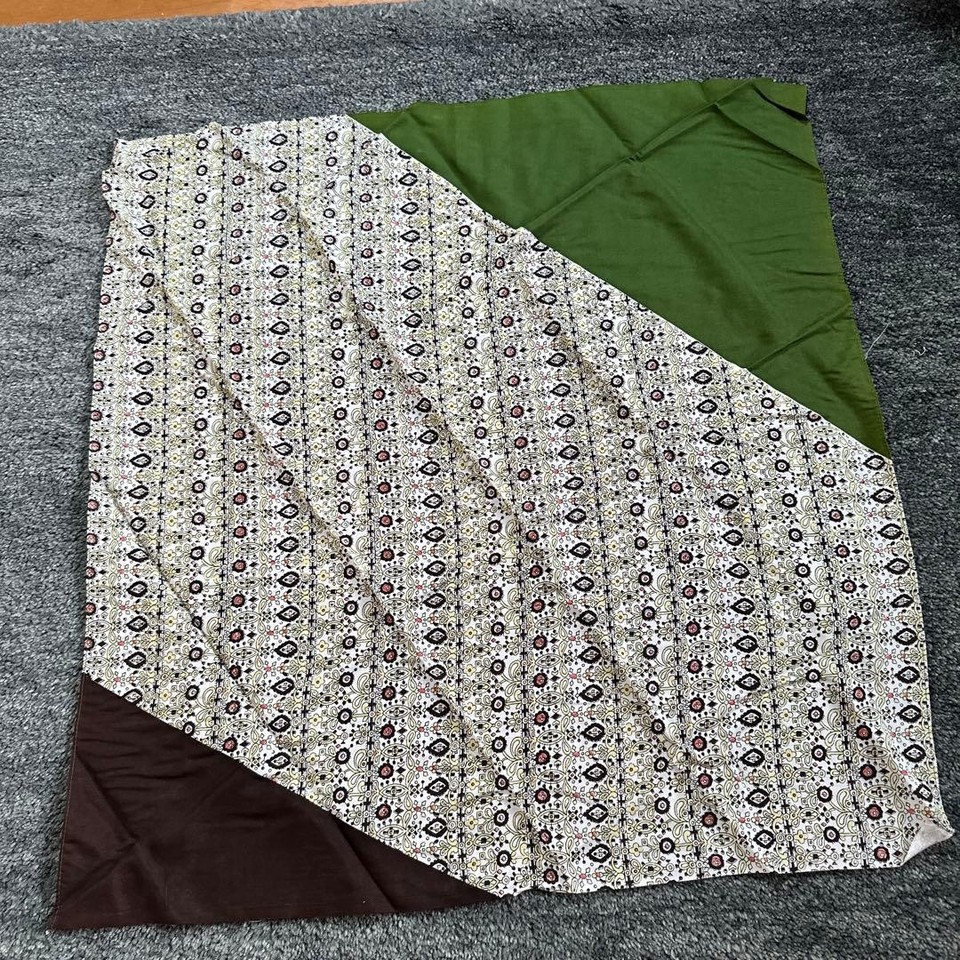 Unused Green & Brown Furoshiki Wrapping Cloth 69.5x73cm Retro | eBay