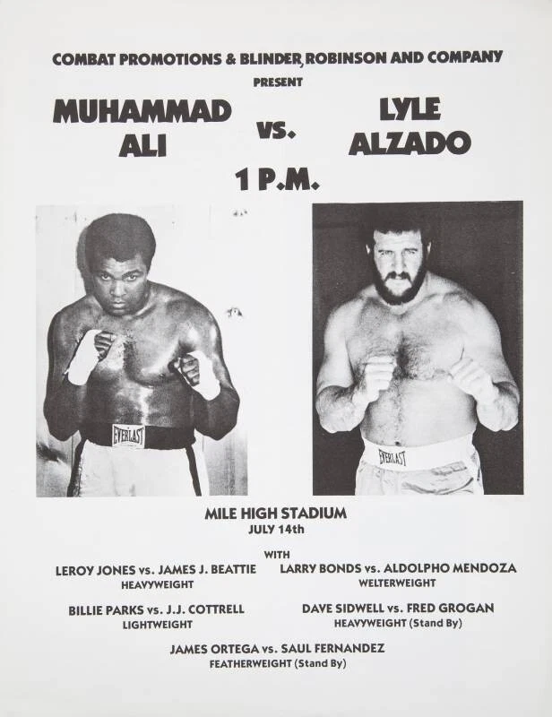 Lyle Alzado Muhammad Ali