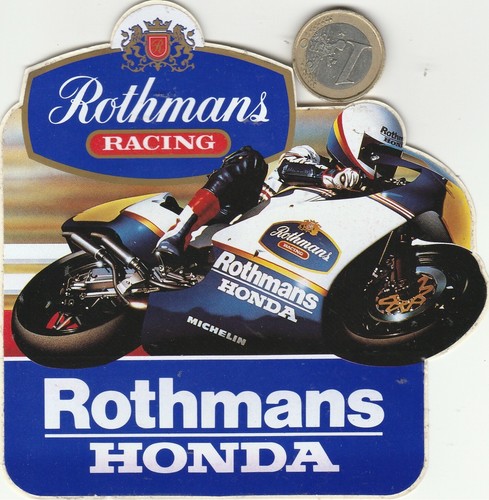 Autocollant - Moto. Team ROTHMANS HONDA Moto GP 500 | eBay