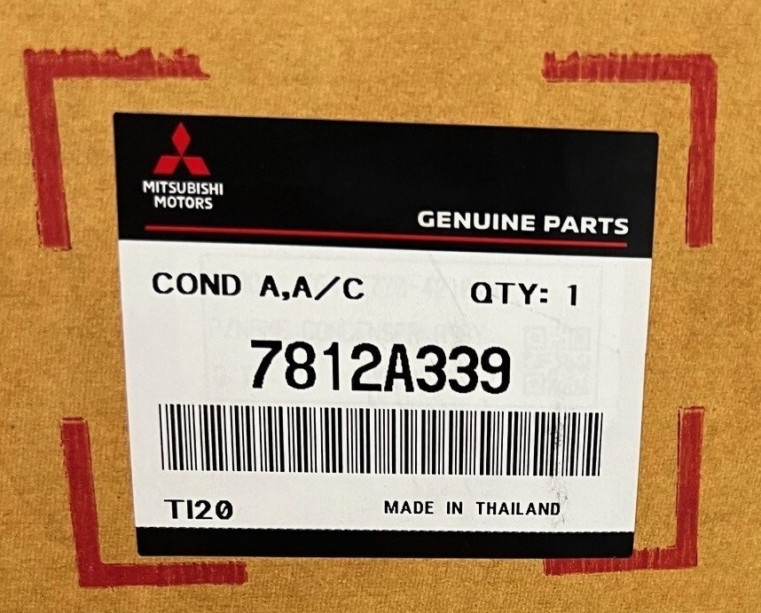 Condenser Assembly A/C Refrigerant 7812A339 OEM Mitsubishi | eBay