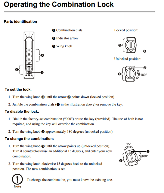 5 Combination Lock Handles for APC netshelter AR8132A EMKA 1155-U1 ...
