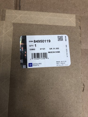 GM 84950119 Silverado Custom Trail Boss Emblems Fits 2020-2021 ...