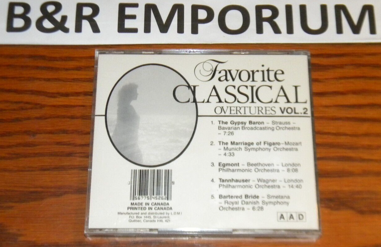 Favorite Classical Overtures + Favorite Classical Overtures Vol. 2 ...