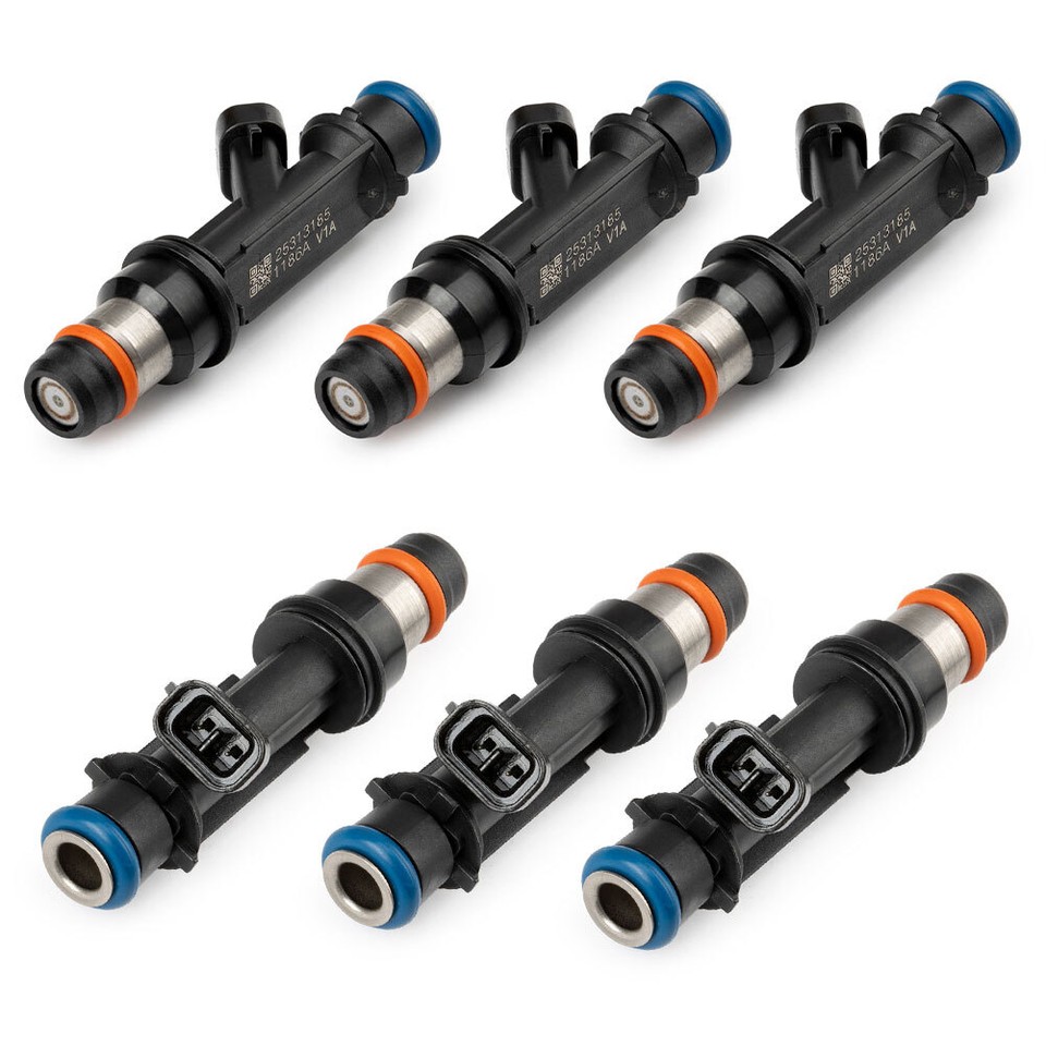 Set(6) Fuel Injectors FJ319 For Chevrolet Trail Blazer GMC Envoy 4.2L ...