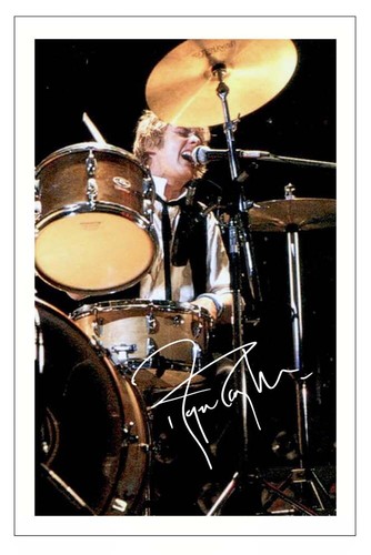 ROGER TAYLOR Signed Autograph 6x4 PHOTO Fan Gift Signature Print Music ...
