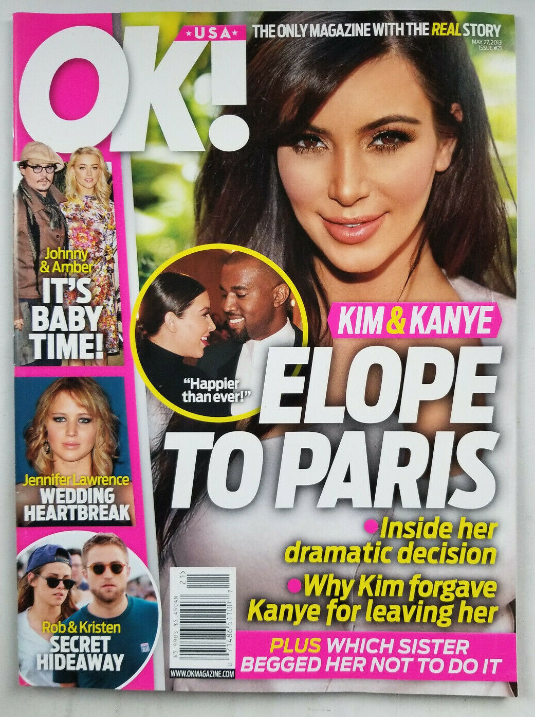 Kim Kardashian Wedding Kanye West Ok Magazine