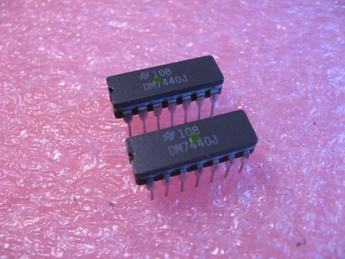 DM7440J National Semi TTL IC Dual 4-Input NAND Buffer Ceramic 7440 NOS ...