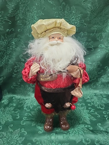 Vintage Santa Claus Doll W/ Chocolate Bon Bons! Great For Your Kitchen ...