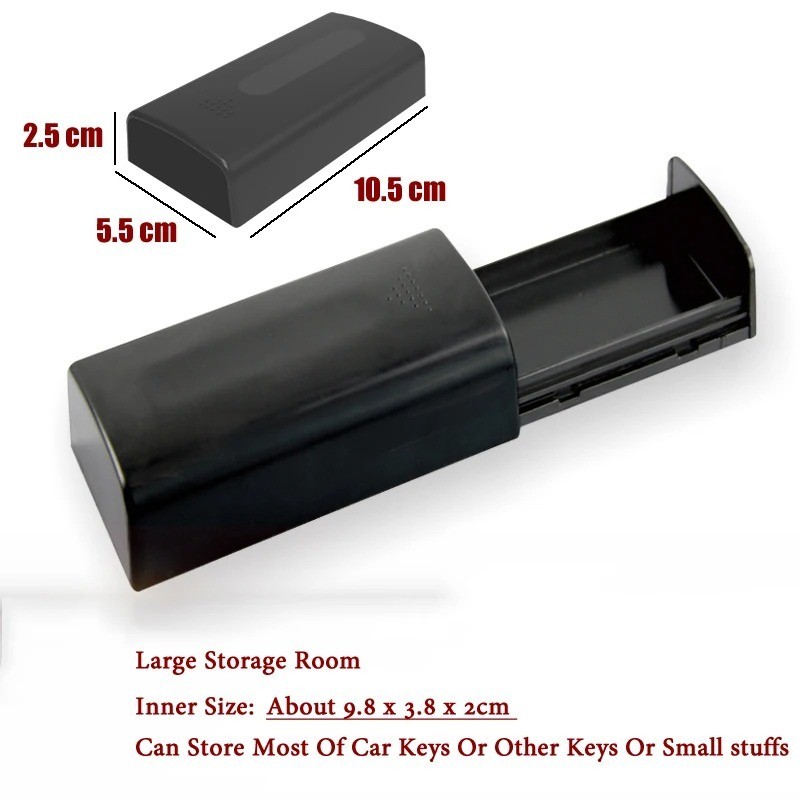 Magnetic Car Key Safe Box Hidden Stash Storage Outdoor Secret Holder ...