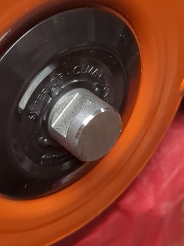 Superior Industries C5-38 20mm Cema C Steel Conveyor Orange Idler ...