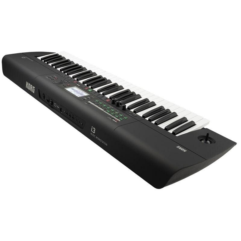 KORG i3 Music Workstation Super Matte Black Synthesizer 61 Key Stereo ...