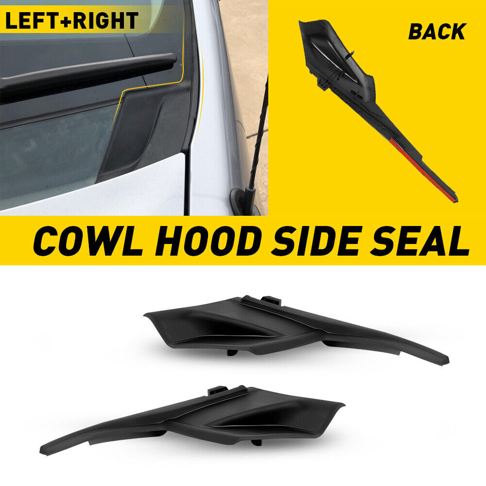 Fits 11-20 Toyota Sienna Front Windshield Wiper Side Cowl Extension ...