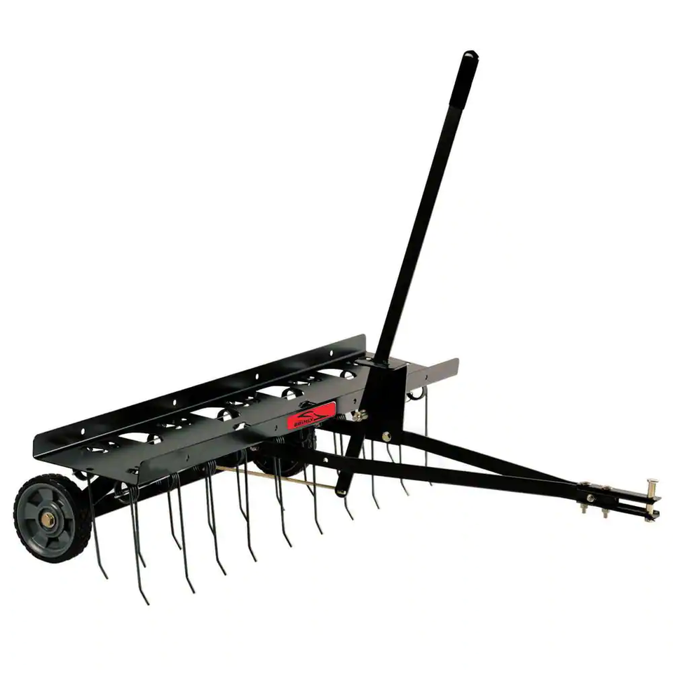 Lawn Dethatcher Tow-Behind Universal 40 In. Riding Mower/Tractor ...