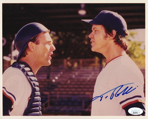 Tim Robbins in Bull Durham Signed Photo 8x10 - Rare Reverse Pose! JSA ...