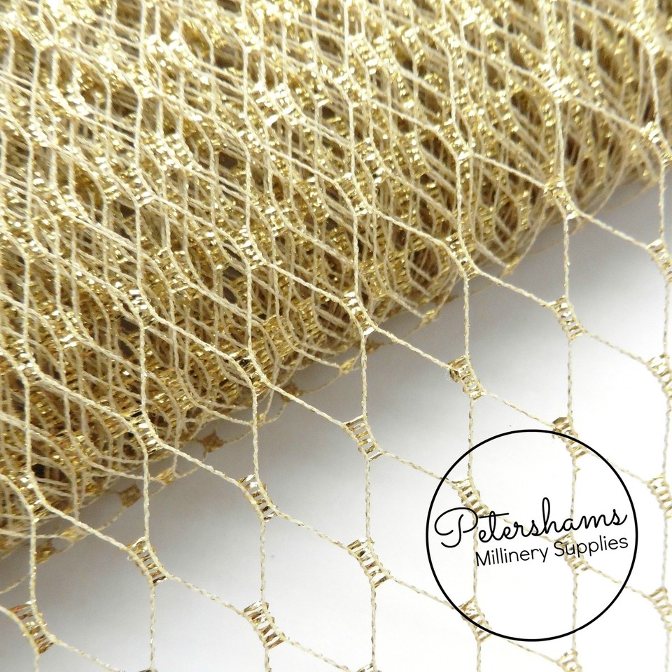 9 Inch (23cm) Veiling Hat Trim Netting For Wedding Millinery and ...