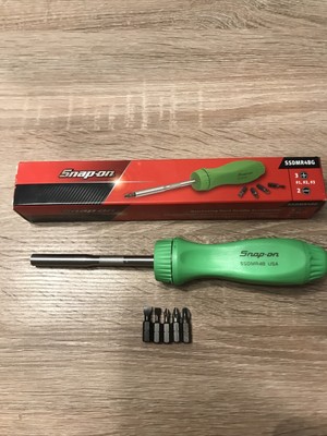 Snap On Ratchet Screwdriver In Green With – Automotive Tools and Supplies