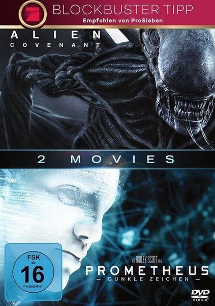 Prometheus / Alien: Covenant [2 DVDs] (DVD, 2017) online kaufen | eBay