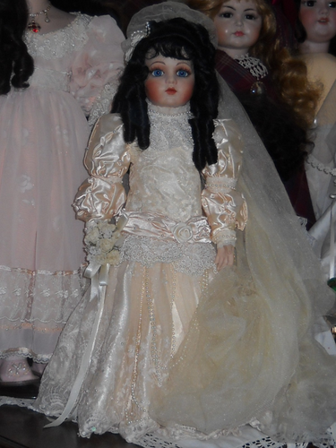 Bebe Bru Victorian Reproduction Doll, Franklin Mint 21" Tall | eBay