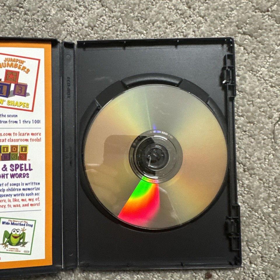 Heidi Songs Singable Songs for Letters and Sounds DVD, Butkus, Ex ...