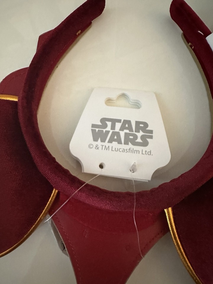New Disney Star Wars Phantom Menace 25th Anniversary Padme Amidala Ears ...