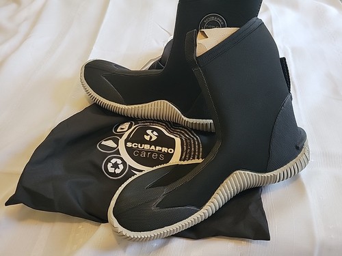 ScubaPro Everflex 5 mm Black Wet Shoes Boots Snorkeling Scuba Diving Sz ...