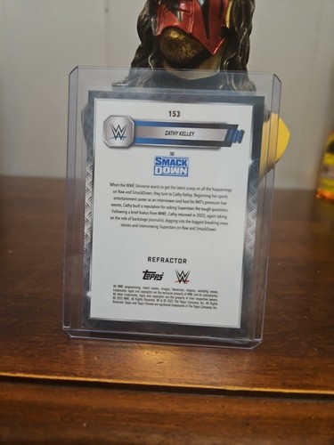 2025 Topps Chrome WWE Cathy Kelley #153 Refractor | eBay
