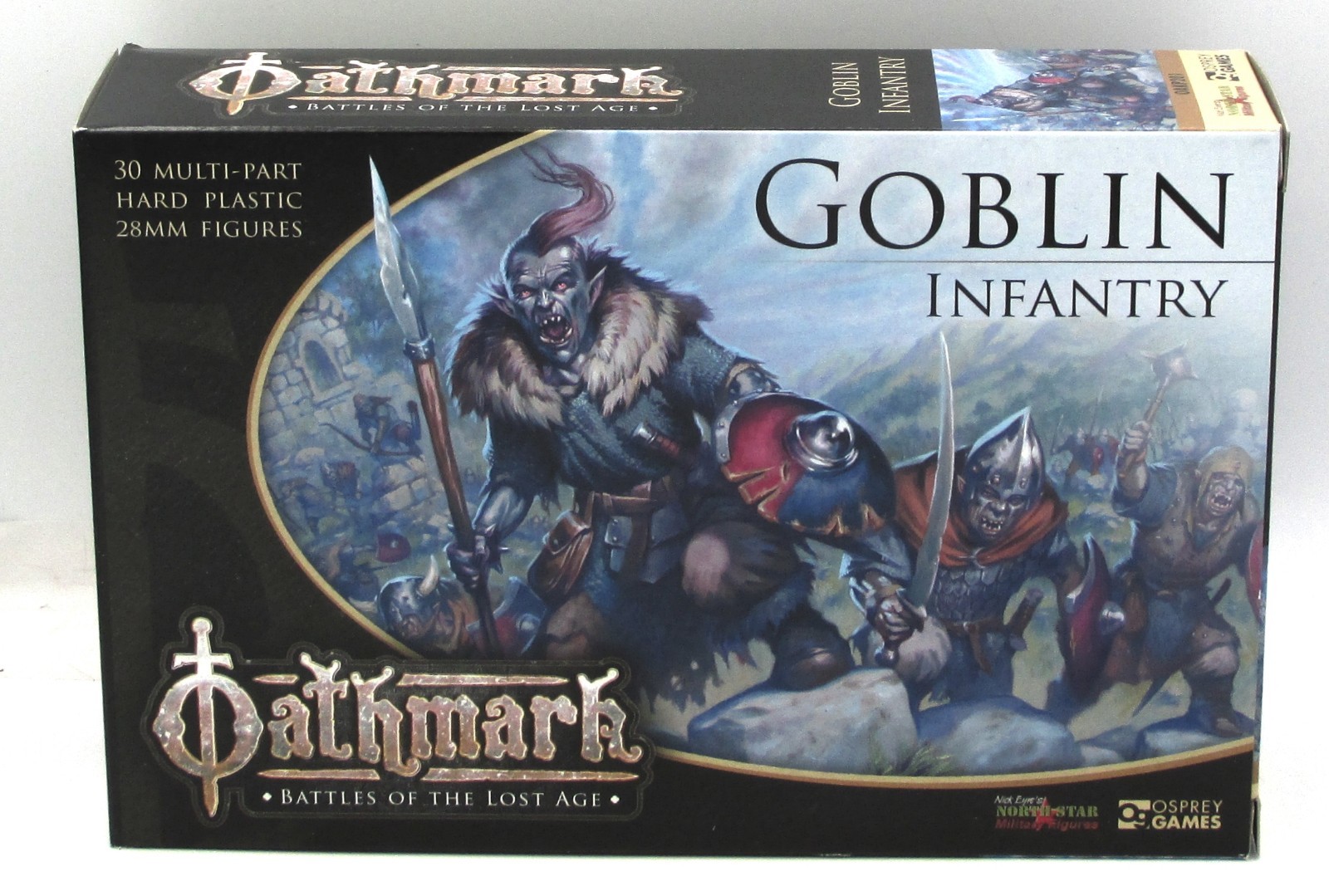 Oathmark OAKP201 Goblin Infantry (30 Plastic Figures) Warriors North Star NIB