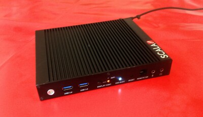 SCALA MEDIA PLAYER-S MODEL S-B409-H01-04-064 Digital Signage Hardware ...