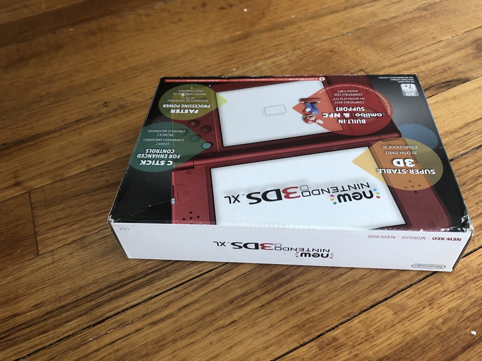 Nintendo 3DS XL Launch Edition Handheld Red Gaming System for sale ...