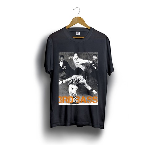 the group 3rd bass Black T-Shirt Size S-2XL | eBay