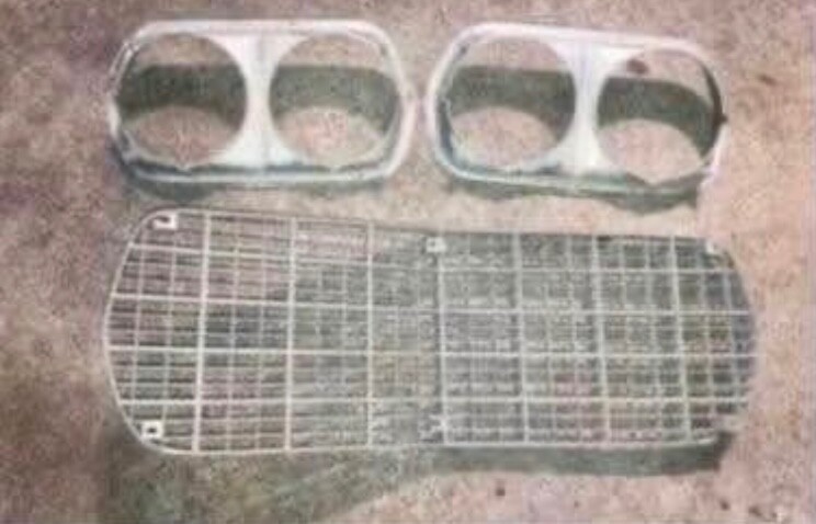 1972 ranchero and gran torino grill and headlight bezels | eBay