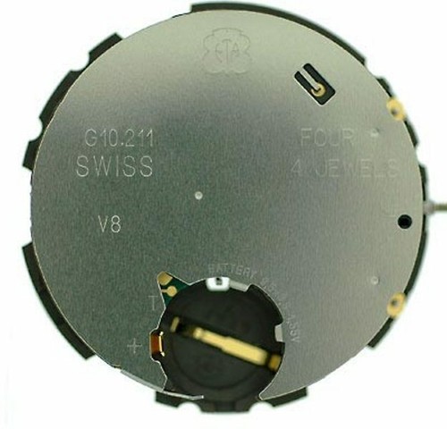Watch Movement ETA G10.211/212 Quartz Movement Date At 4:00 Overall ...