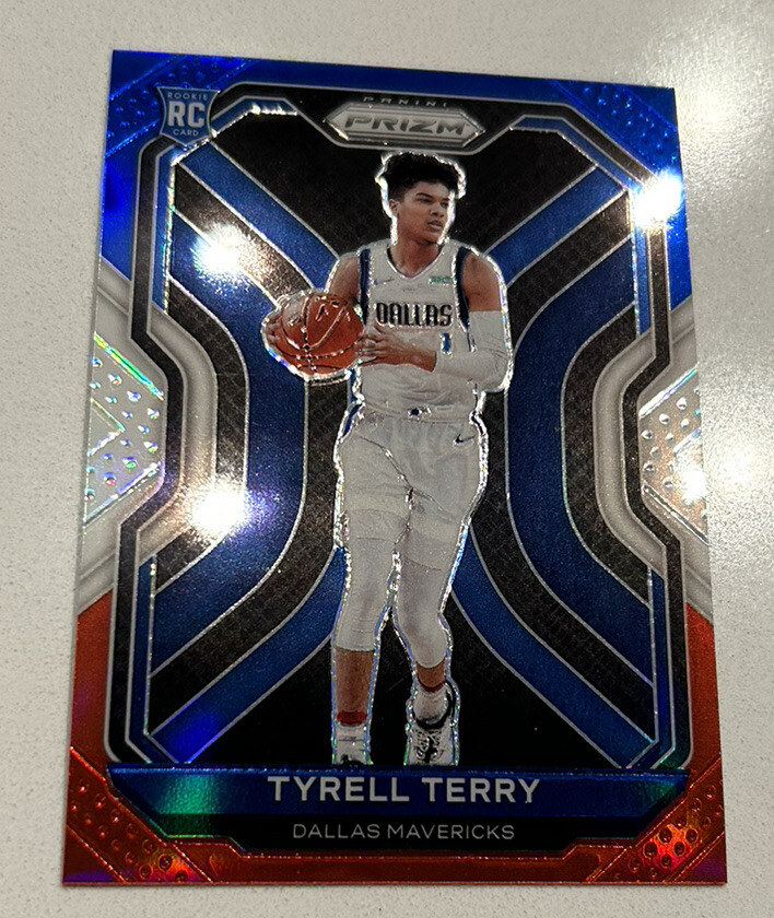 2020-21 Panini Prizm - Red White & Blue Prizm #259 Tyrell Terry (RC ...