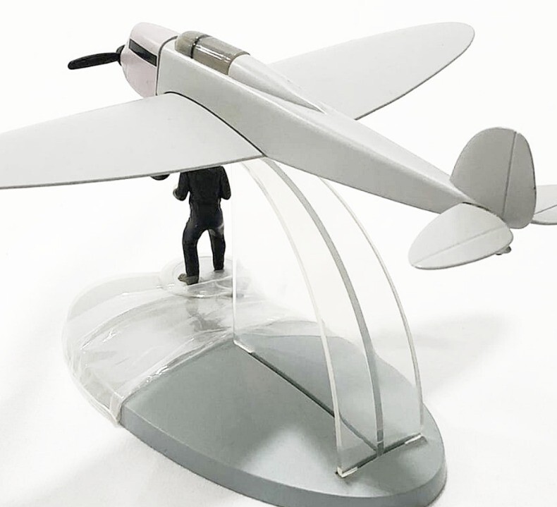 HERGE TINTIN Tintin Airplane #18 Counterfeiters' Plane Aircraft Figure ...