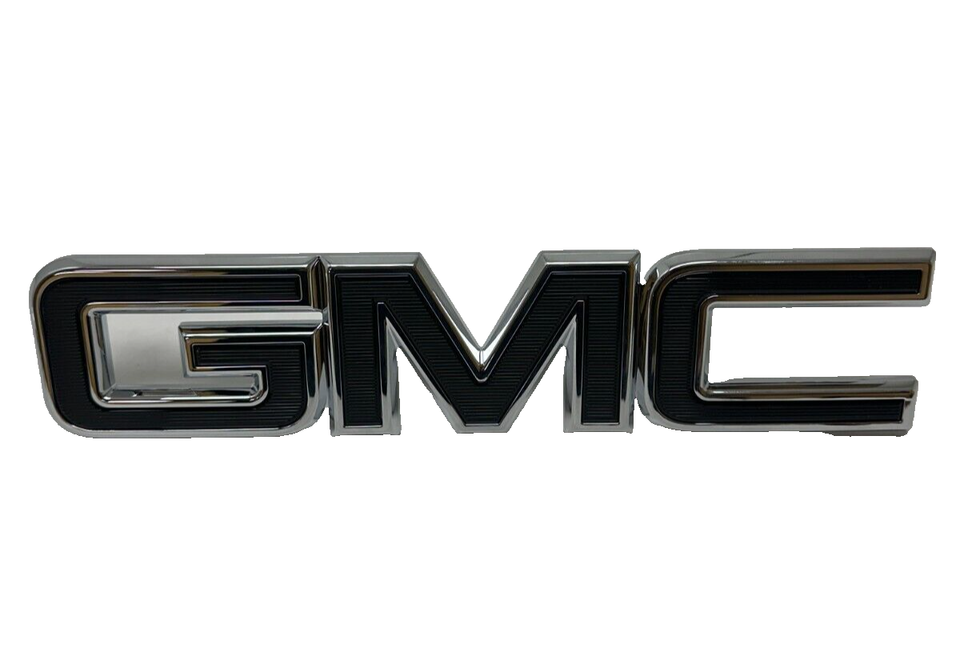 OEM Front & Rear Emblem Set Black Chrome For 2018-2021 GMC Terrain ...