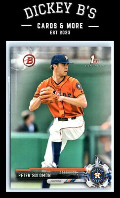 2017 Bowman Draft #BD-148 Peter Solomon Houston Astros | eBay