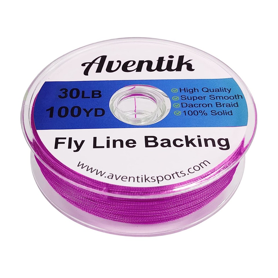 Dacron Braided Fly Line Backing for Fly Fishing Trout Fishing 20LB/30LB ...