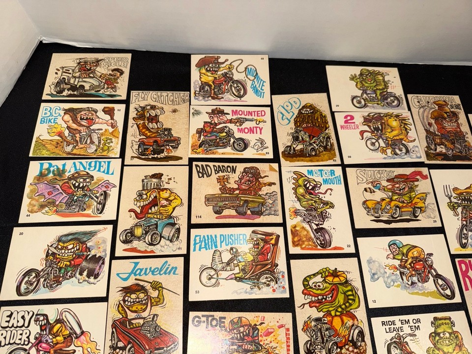 42 Vintage Odder Odd Rods Stickers Cards | eBay
