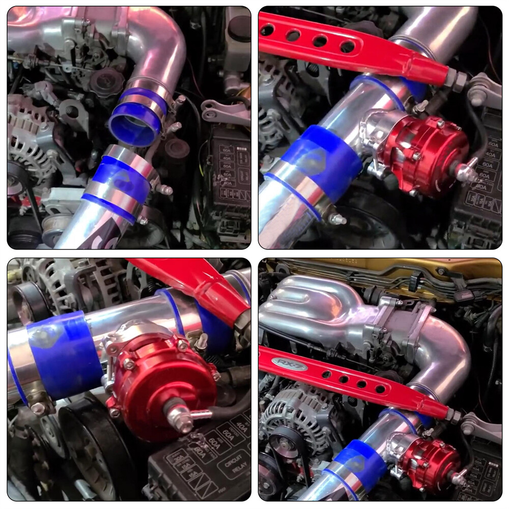 Universal 50mm BOV 35Psi Flange 2.25mm" 57mm Tube Pipe Blow off Valve ...