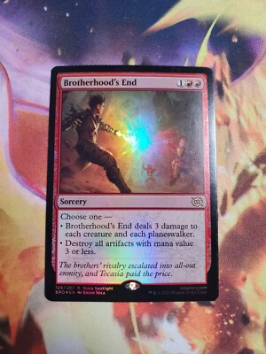 MTG Foil Rare Brotherhood's End x 1 NM - The Brothers' War | eBay