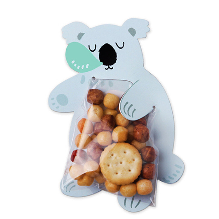 10-50X Cute Animal Cello Cellophane Birthday Party Favour Candy Gift ...