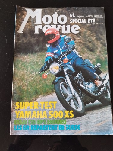 MOTO REVUE du 7/1976; Yamaha 500 XS/ 125 BPS Enduro/ 1000 Gold Win | eBay