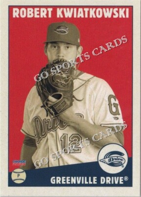 2023 Greenville Drive Robert Kwiatkowski RC Rookie Boston Red Sox | eBay